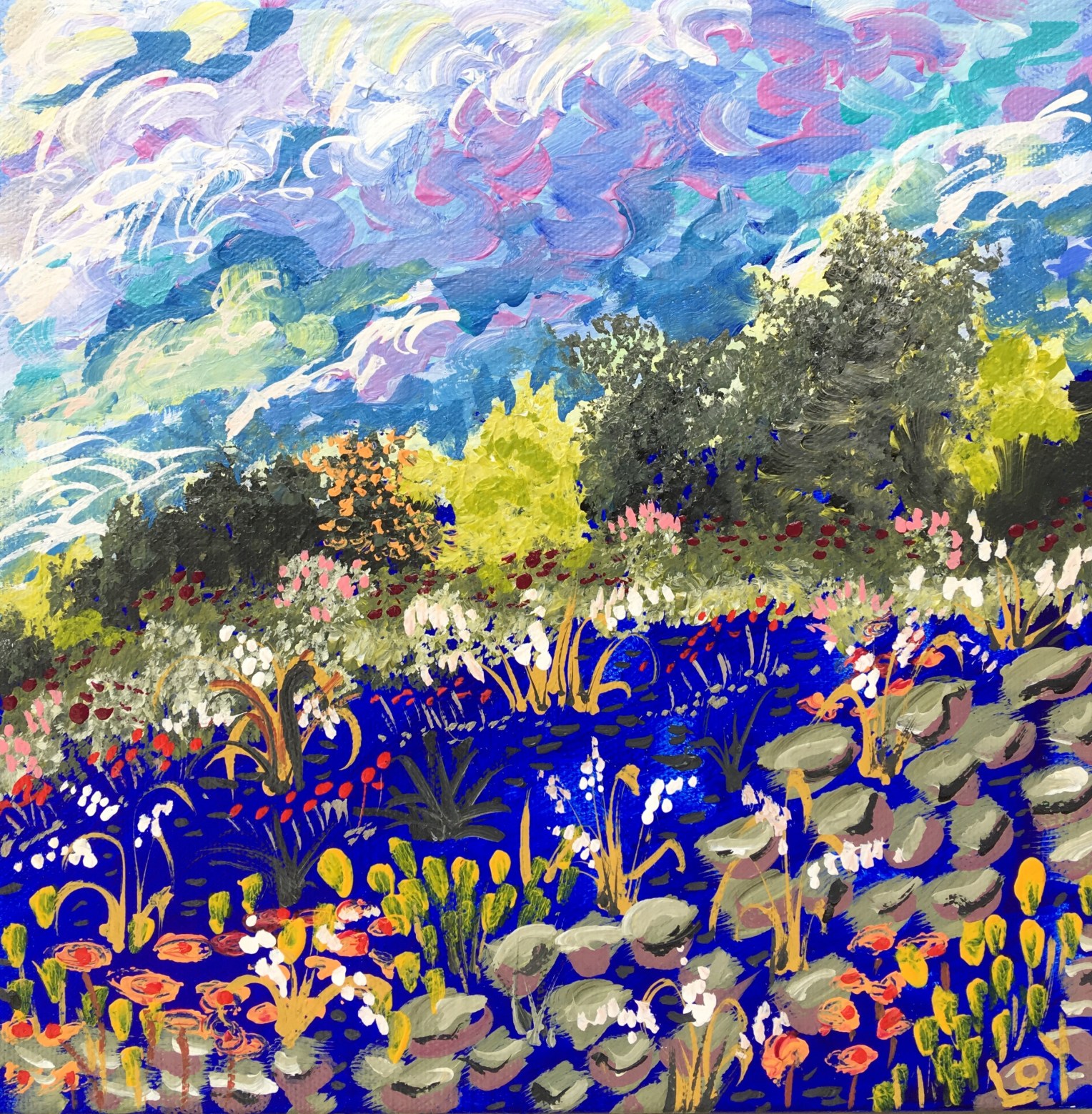 Van Gogh Inspiration-Sold – Sharon Loy Anderson